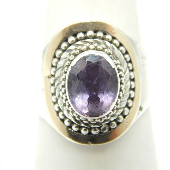 BA SUARTI | Jewelry | Ba Suarti 8k Yellow Gold Sterling Silver 15 Carat ...